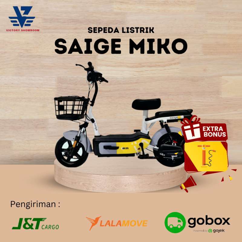 Jual Sepeda Listrik Saige Miko Original Terbaru - Harga Promo Murah ...