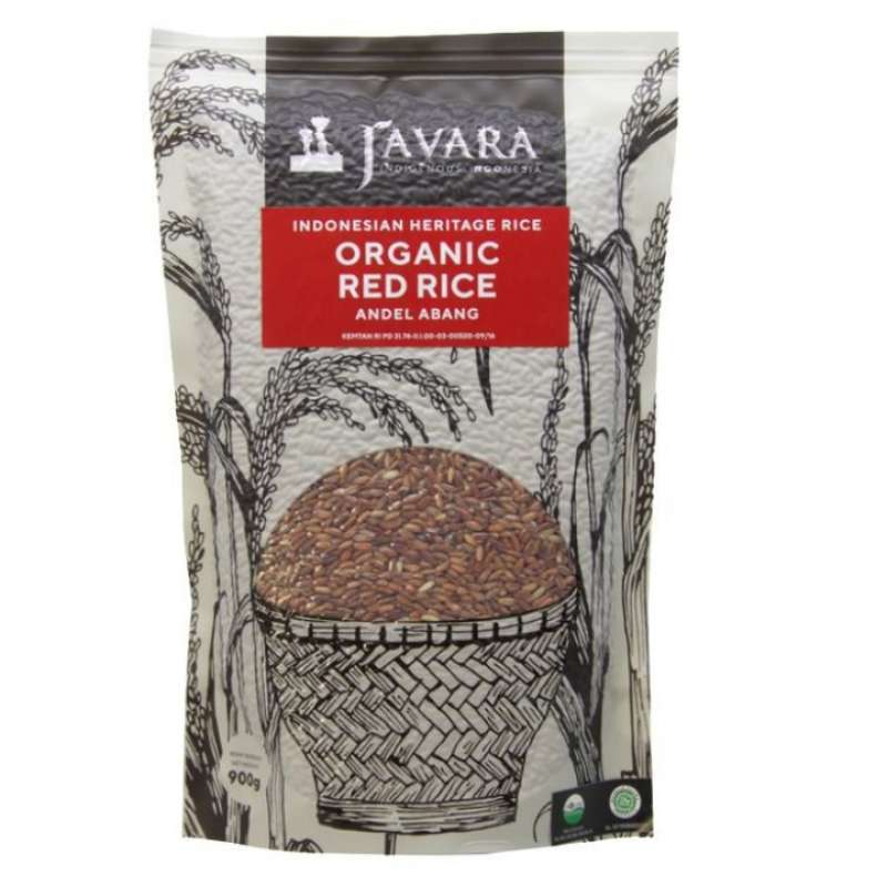 Jual JAVARA ORGANIC RED RICE 900G di Seller Farmers Market Summarecon ...