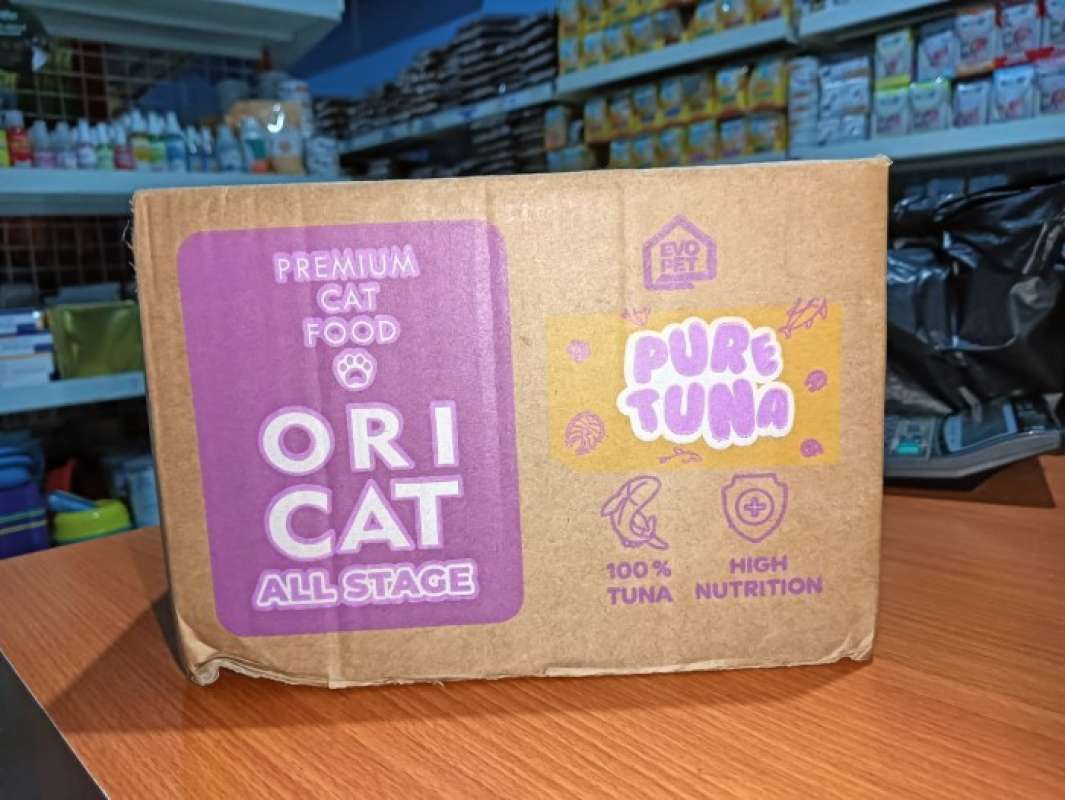Promo Ori Cat Pouch Sachet Makanan Basah Kucing Wet Food/Dus Isi 24 Pcs ...
