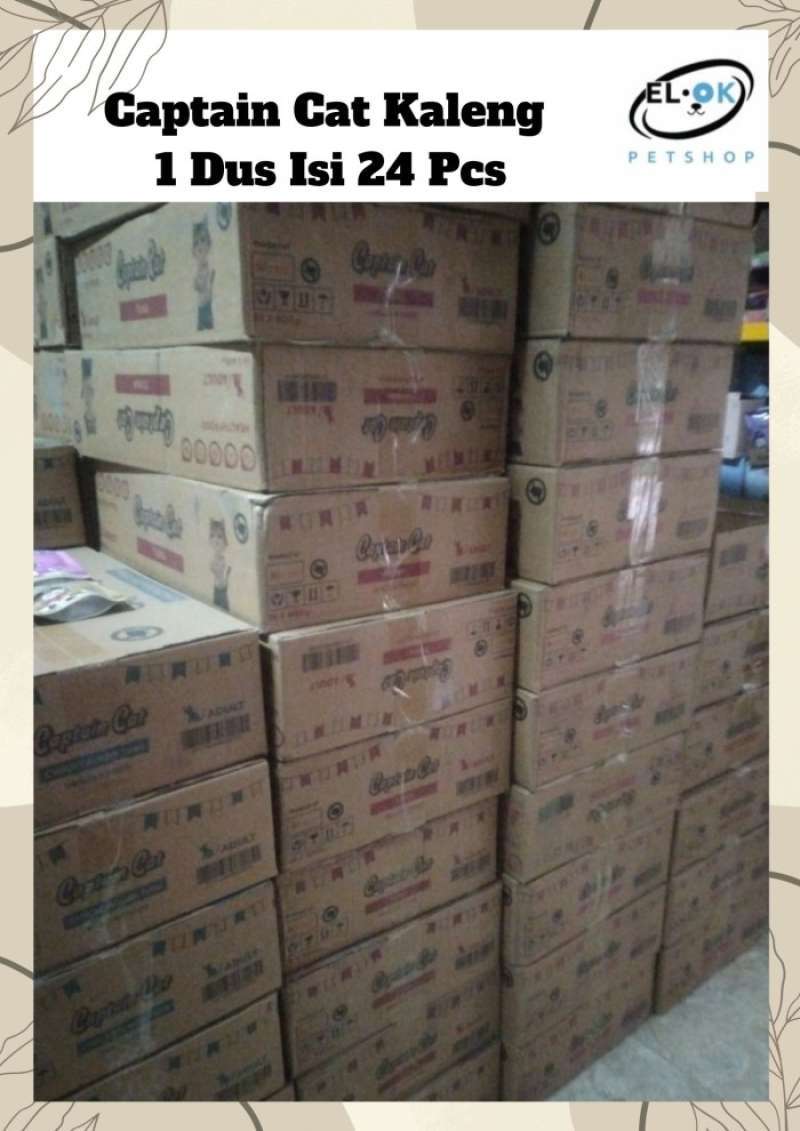 Promo Captain Cat Kaleng 1 Dus (Isi 24 Kaleng) - Setara Dengan Life Cat ...