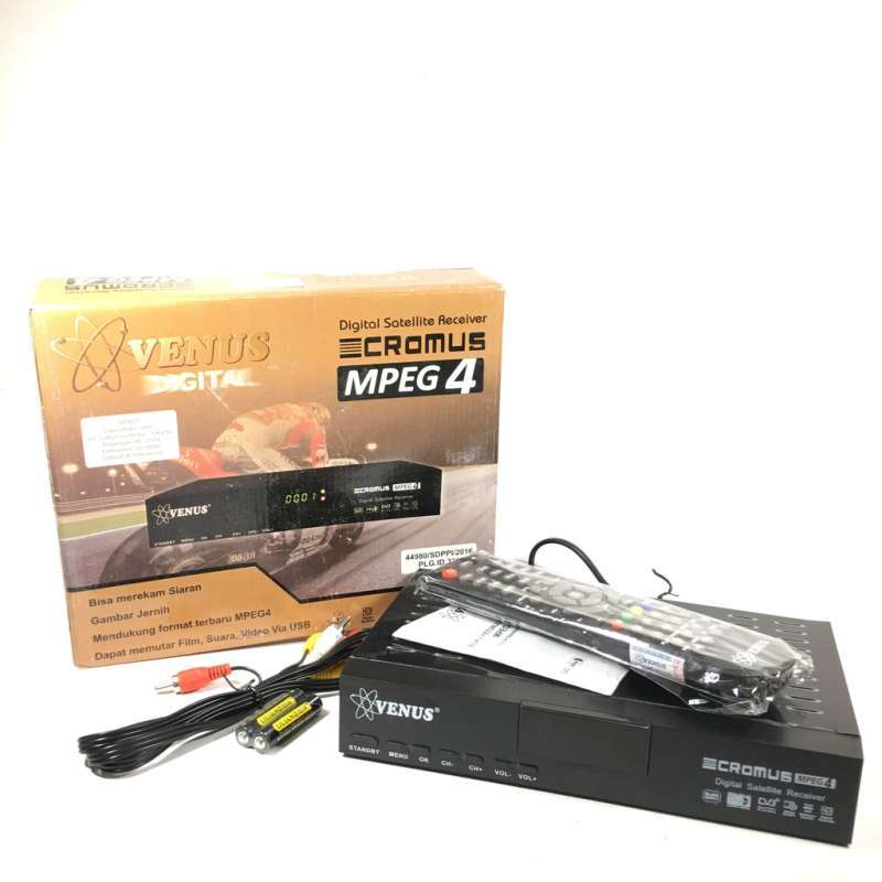 Jual Receiver Parabola Cromus MPEG4 VENUS Digital Gambar Jernih di Seller SumberAgung - Nglorog ...