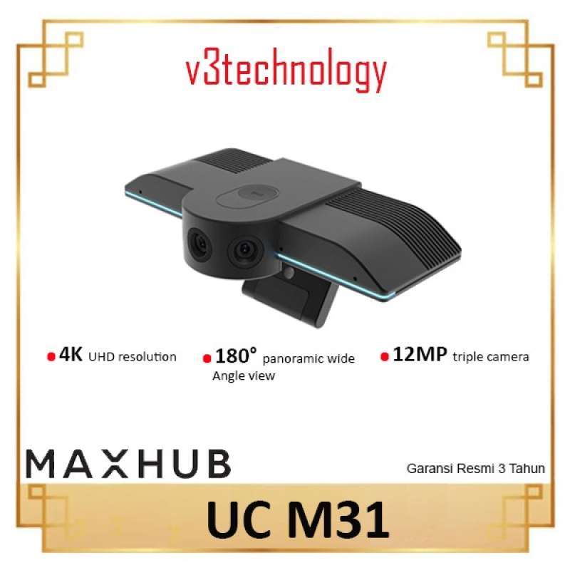 Jual MAXHUB UC M31 - 4K 180° Panoramic Camera di Seller Indah Komputer ...