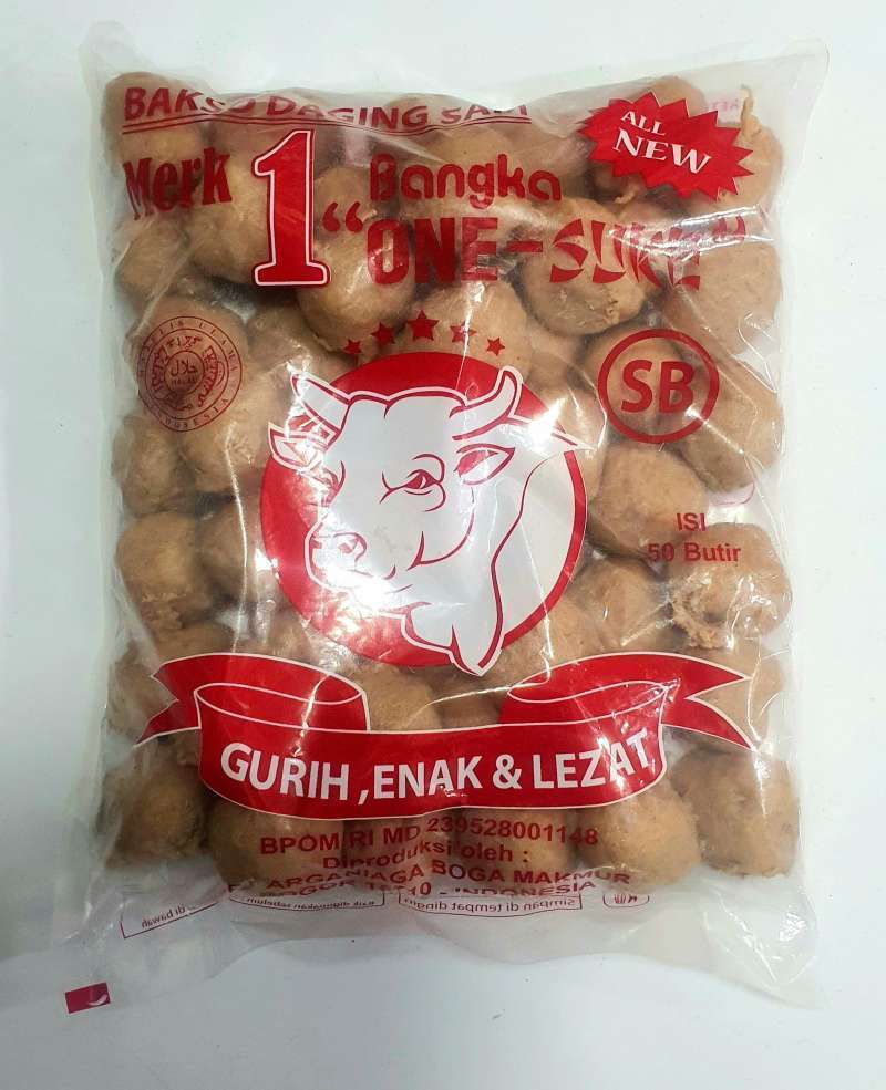 Jual Bangka One-suke Bakso Sapi [25 Pcs/ 500 Gr] Di Seller Sumber Harapan Frozen Food - Pulo ...
