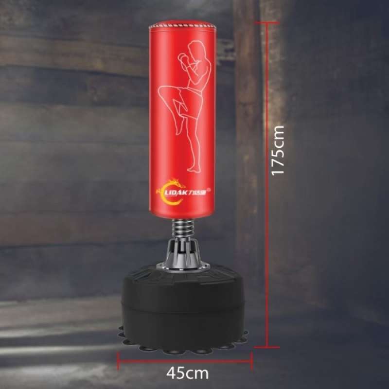 Promo Samsak Tinju Punchbag Profesional / Boxing Stand Sandbag Diskon ...
