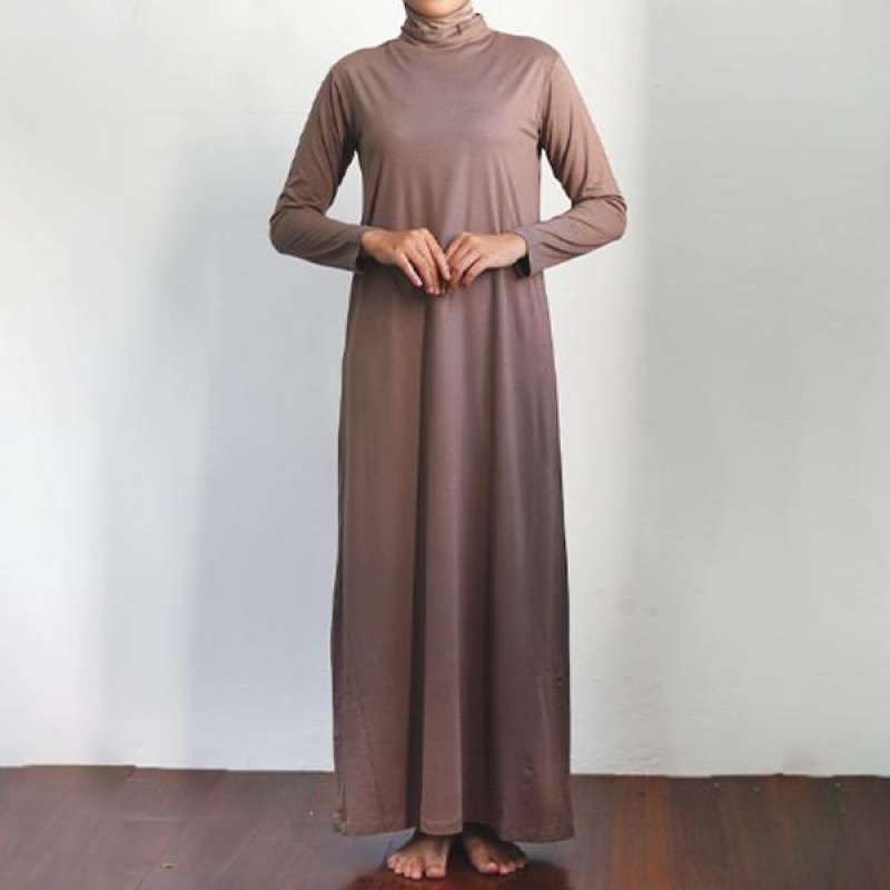 Jual Tubita - Inner Basic Dress Baju Dalam Lengan Panjang All Colors Di ...