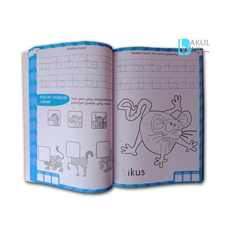 Jual BUKU ANAK TK PAUD GAMES BOOK & COPY COLOURING di Seller Pilihan ...