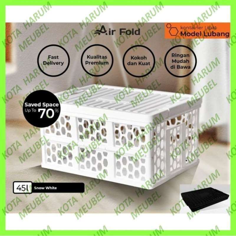 Promo kandang kucing plastik portable portabel putih gessler airfold ...