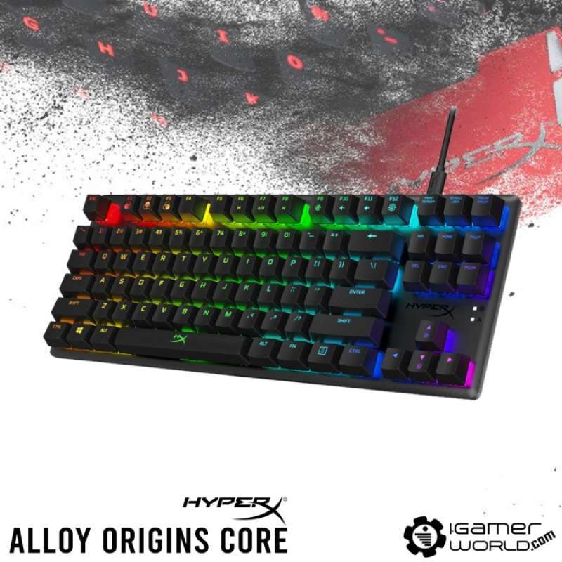 Promo hyperx alloy origins core mechanical gaming keyboard Diskon 2% di Seller Caeraa Shop ...