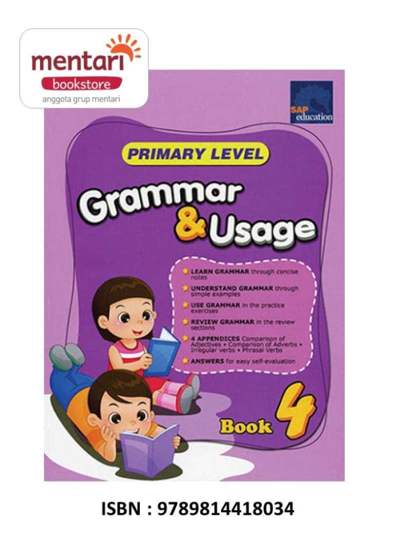 Jual Primary Level Grammar & Usage Primary 4 | Buku Latihan Bahasa ...