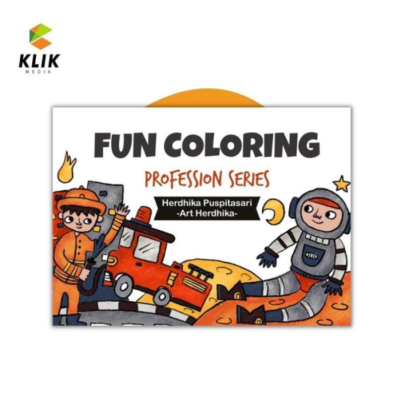 Jual Buku Mewarnai - Fun Coloring Profession Series - Recommended Di ...