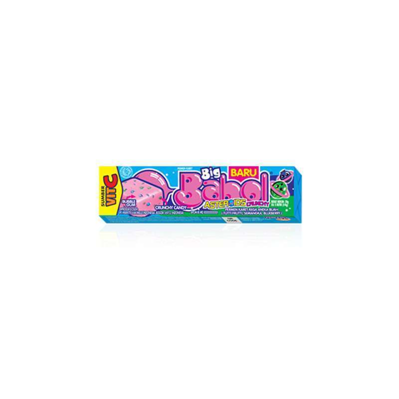 Promo Big Babol Asteroids Crunchy Stick Permen Karet Rasa Buah (tutti ...