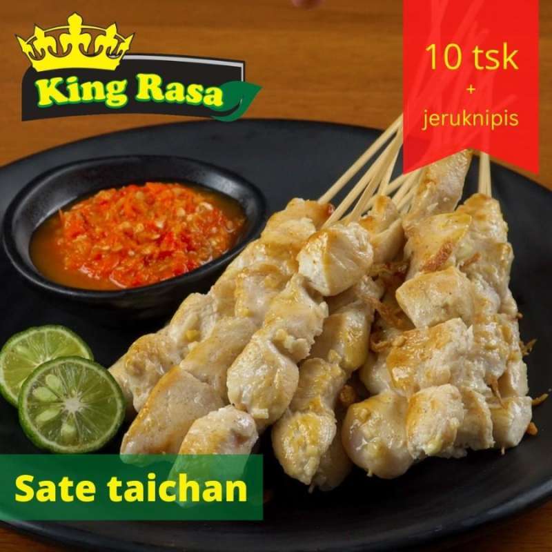 Jual Sate Taichan Satay Ayam Taichan Frozen isi 10 Tusuk King Rasa di Seller PT king rasa ...