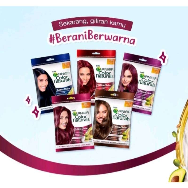 Jual Garnier semir sacet / pewarna rambut garnier sachet , garnier ash ...