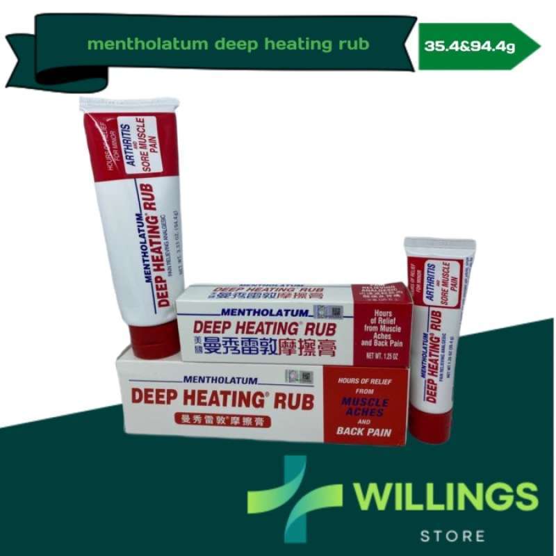 Promo Mentholatum Deep Heating Rub Analgesic Diskon 23% di Seller PT ...