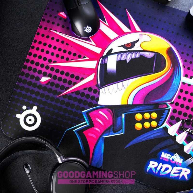 Jual Steelseries Qck Large Neon Rider Edition - Gaming Mousepad Di ...