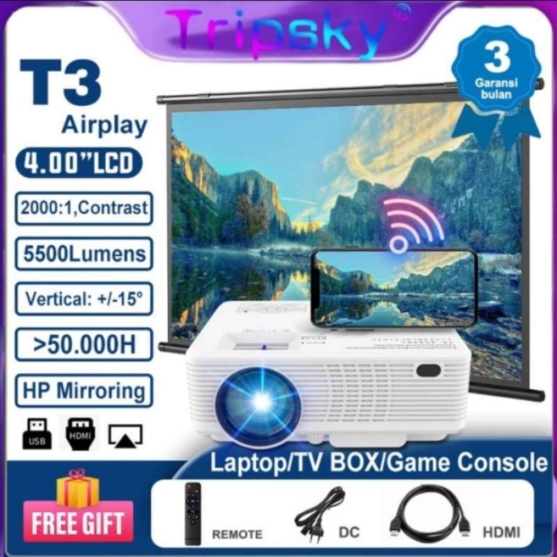 Jual Proyektor Tripsky Original Murah - Harga Diskon April 2024 | Blibli