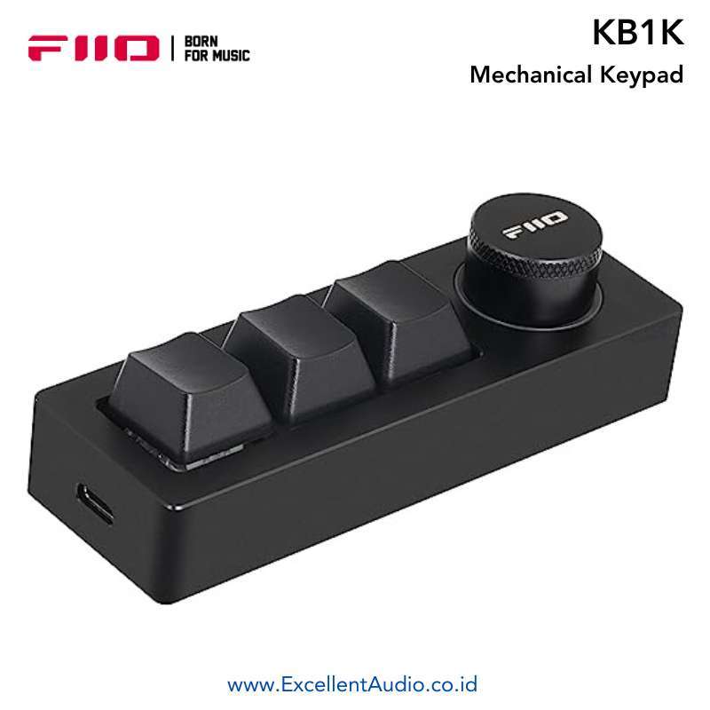 Jual FiiO KB1 / KB1K Mechanical Music Remote Keyboard - KB1K HITAM di Seller Excellent Audio M2 ...