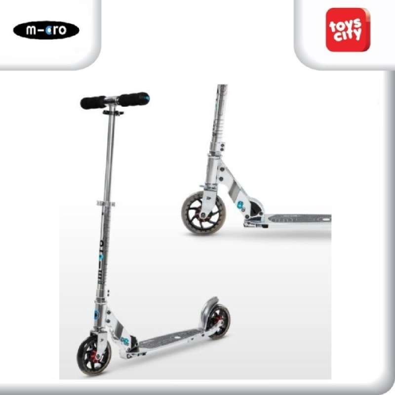 Promo Micro Scooter Speed Plus Pure Silver Skuter Original M-Cro Diskon ...