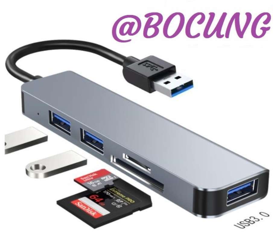 Promo usb hub 3.0 dan card reader micro sd ,sd card - Multivariasi ...