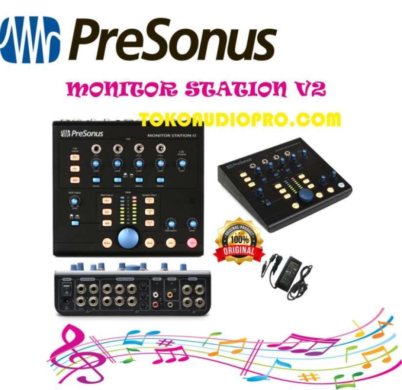 Promo Presonus Monitor Station V2 Desktop Monitor Controller ...