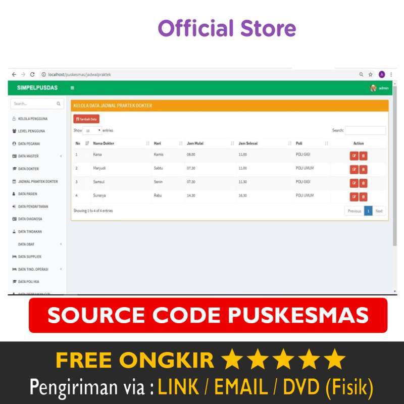 Promo Source Code Sistem Informasi Puskesmas Klinik Medis Framework ... Promo Source Code Sistem Informasi Puskesmas Klinik Medis Framework ...