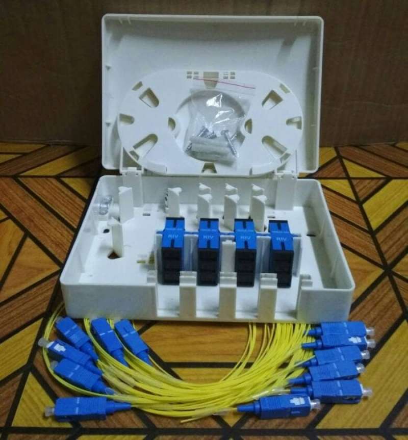 Promo Roset 12 Core SC Lengkap Panel/Terminal Box FO/Optical Fiber ...
