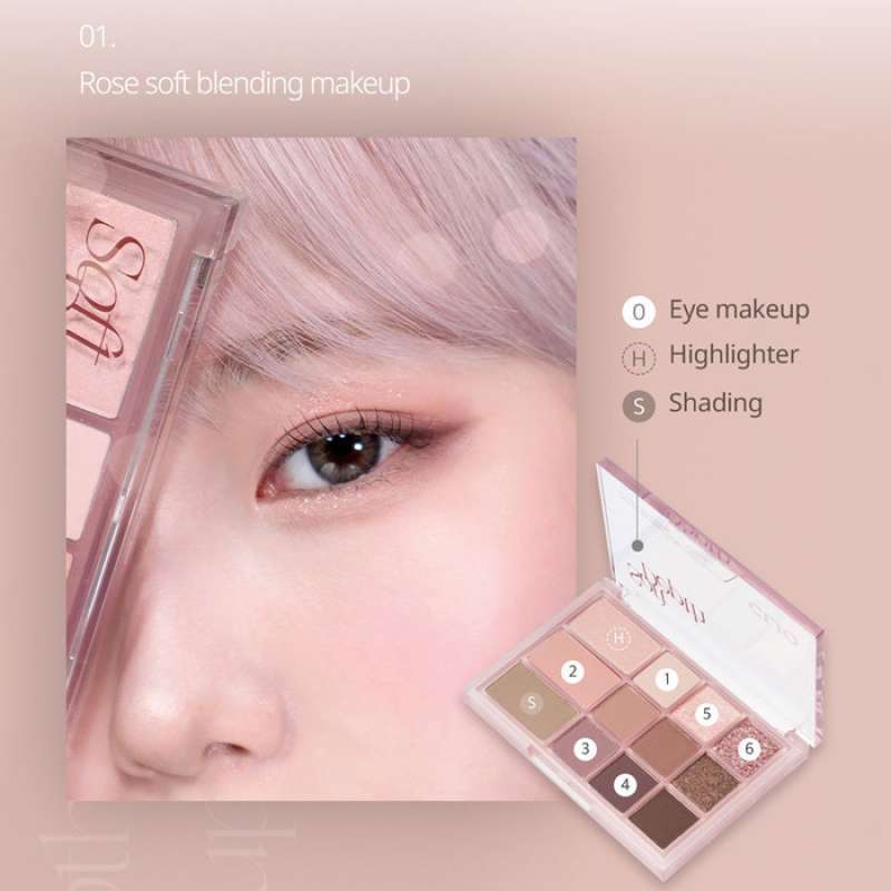 Jual Clio Shade & Shadow Palette 02 Soft Depth Di Seller Wukong Store ...