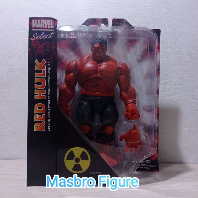 Jual DIAMOND SELECT TOYS Marvel Select: RED HULK Action Figure di ...