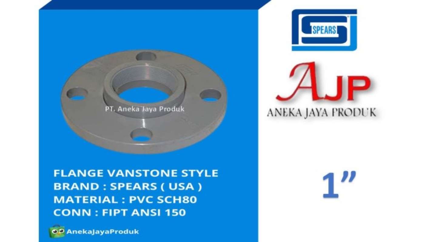 Promo FLANGE TONE PVC SCH80 FIPT ANSI 150 / SPEARS (USA) / 1 INCH ...