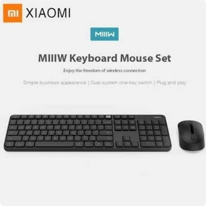 Jual MIIIW MWWC01 Wireless Mouse Keyboard Set PC Windows & Mac di ...