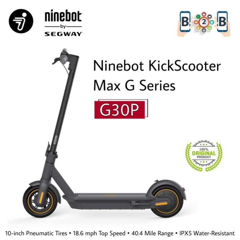 Promo Ninebot Segway KickScooter Max G30P segway Electric Scooter Diskon 23% di Seller Golia ...