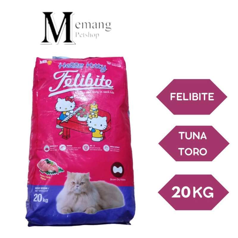 Jual Felibite Tuna Toro 20Kg Makanan Kucing - Cat Food di Seller Memang ...