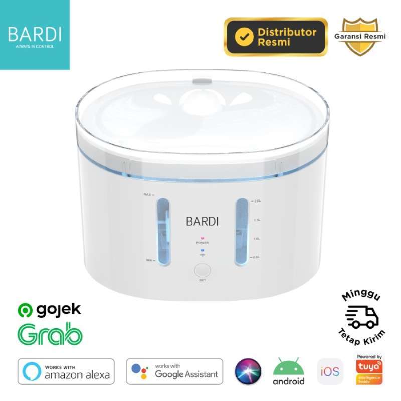 Promo BARDI Smart WIFI Water Fountain Dispenser Minuman Anjing kucing ...