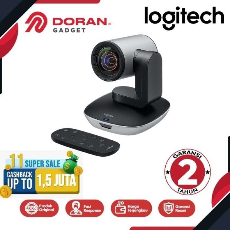 Jual Logitech Camera Ptz Pro 2 Video Conference - Original Garansi 2Th ...