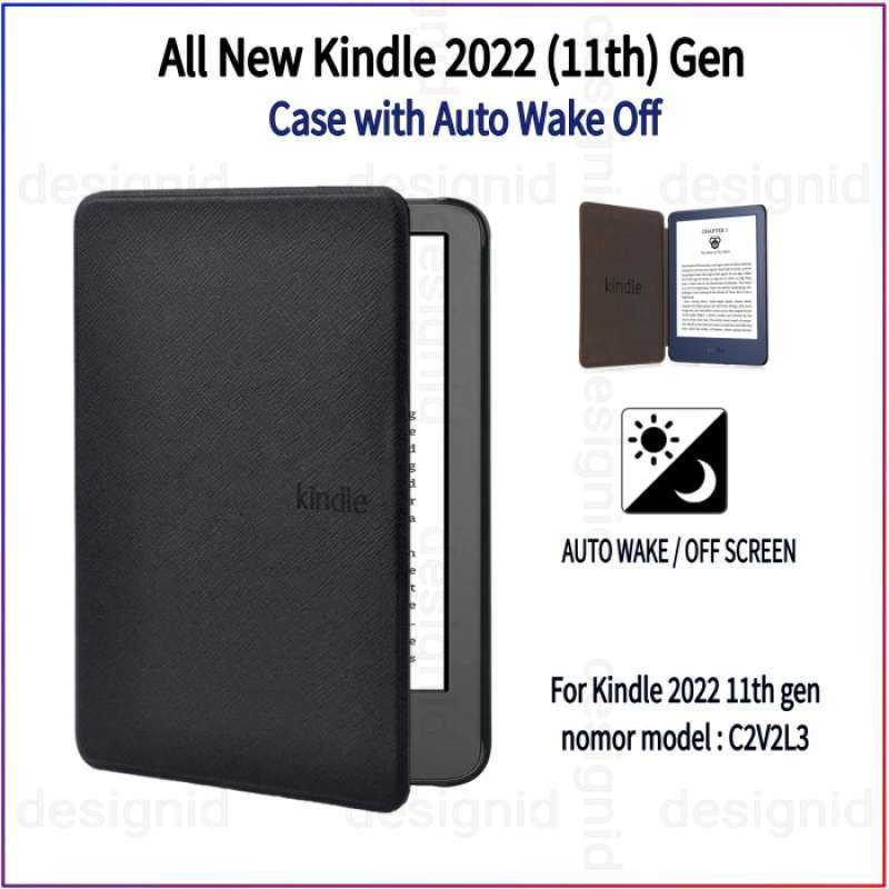 Promo All new kindle 2022 case 11th gen basic casing magnetic auto wake ...