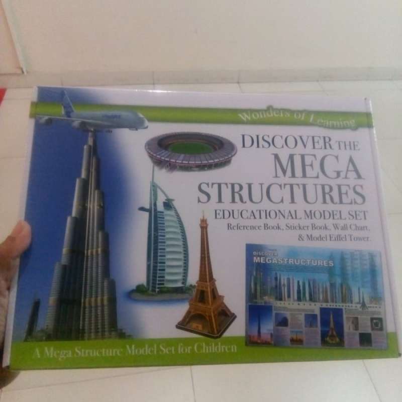 Promo Discover the Mega Structures: Educational Model Set Diskon 23% di Seller Roxie Store ...