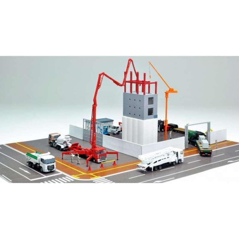 Promo Tomytec GJ 002 Construction Site Diorama N Scale 1/150 segel set 8 pc Diskon 29% di Seller ...