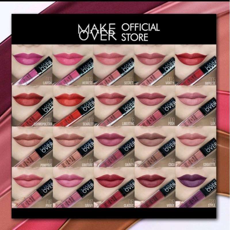 Promo Make Over Intense Matte Lipcream - 018 Classic Diskon 10% Di ...