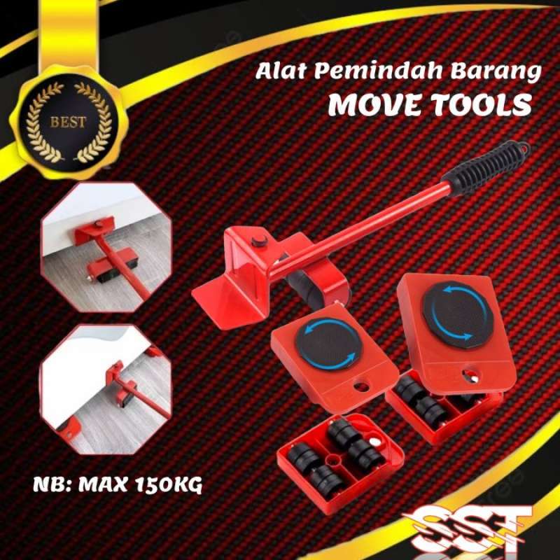 Promo Roda Alat Bantu pemindah Barang Berat-Move tools Diskon 23% di Seller Jitsian Store ...
