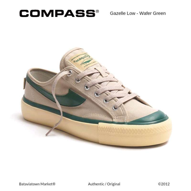 Jual Sepatu Compass Gazelle Wafer Green Model Terbaru - Harga Promo ...