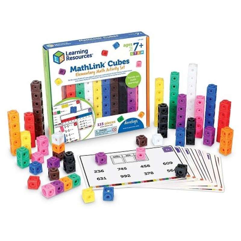 Jual Learning Resources Mathlink Cubes Elementary Math Activity Berhitung Di Seller Zenonn Shop ...