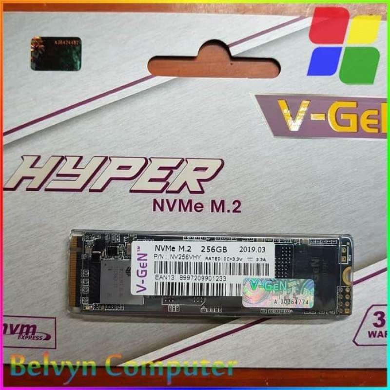 Jual V-gen Ssd Hyper M.2 Pcie Gen3 Nvme 2280 256gb Vgen M2 256 Hdd ...
