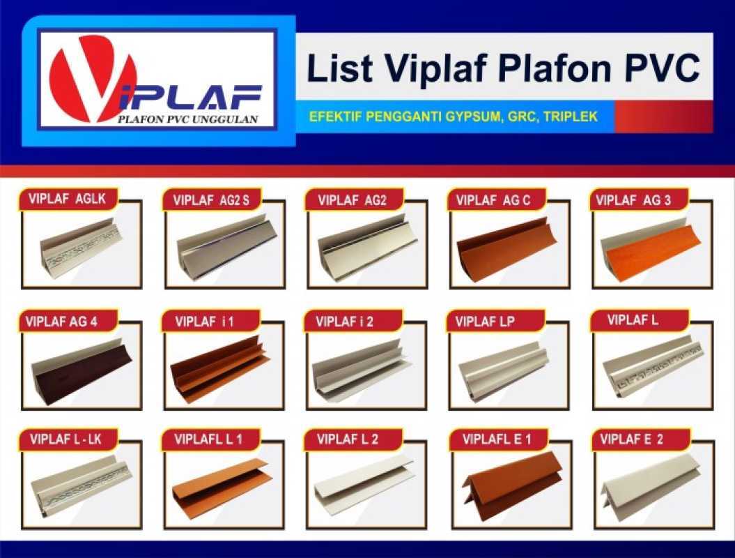 Jual LIS PROFIL PLAFON MOTIF PVC/ PLAFON VPC ATAP di Seller BINTANG ...