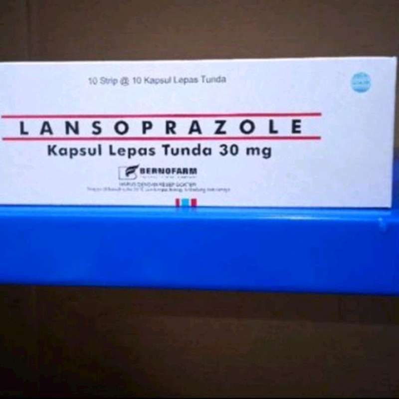 Jual Lansoprazole Lansoprazol 30mg Per Box Isi 100 Kapsul Original di ...