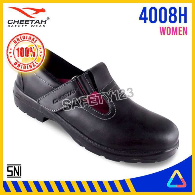 Promo Sepatu Safety Shoes Cheetah 4008h For Women Wanita Diskon 23% Di ...