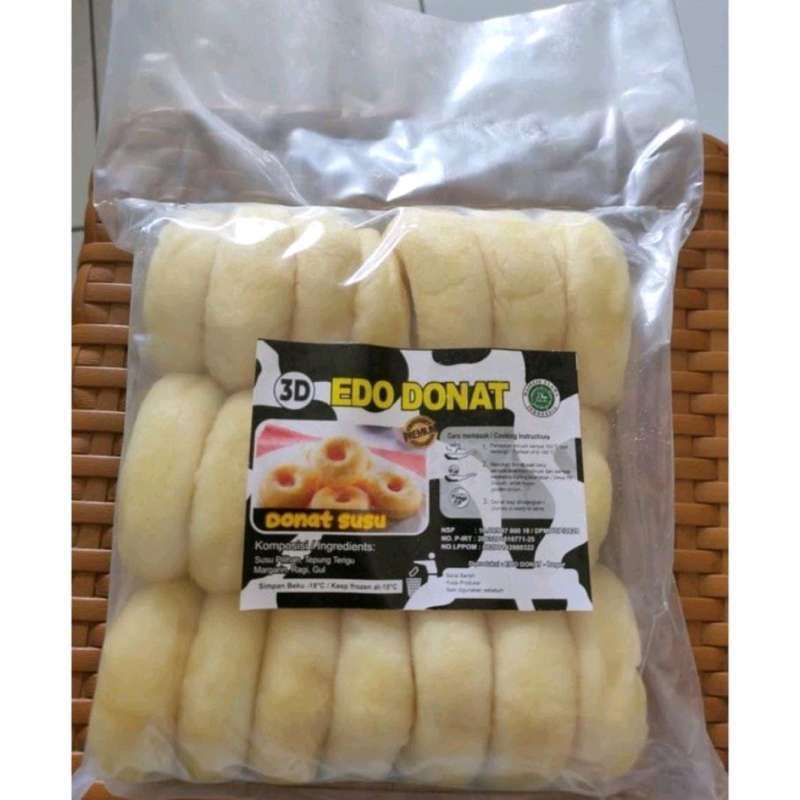 Jual Donut Susu Kentang 3D plus gula Halus di Seller Gozzen Frozen Food ...