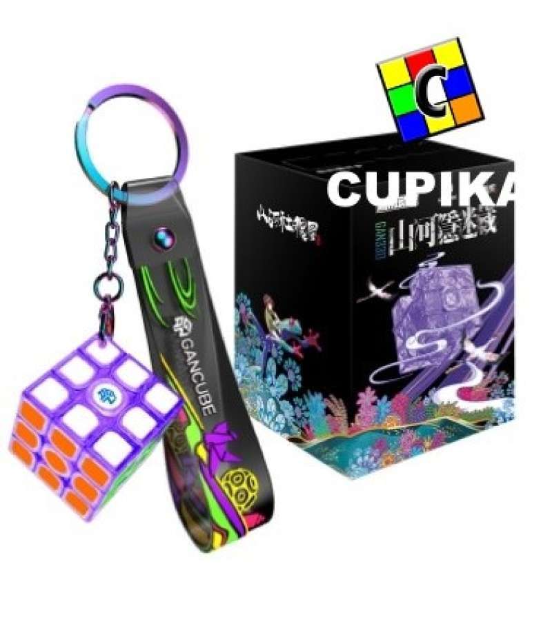 Promo Rubik Gan 330 Gantungan Kunci Rubik 3X3 Gan Blind Box Mistery ...