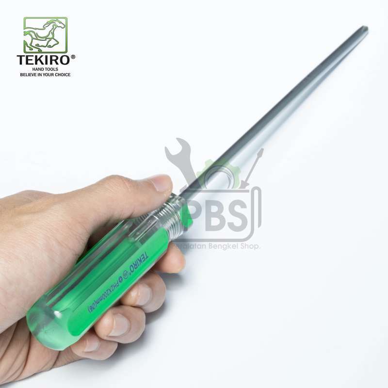 Promo [diameter 6mm] Obeng Plus Tekiro Ph2x200mm Untuk Bongkar Motor ...