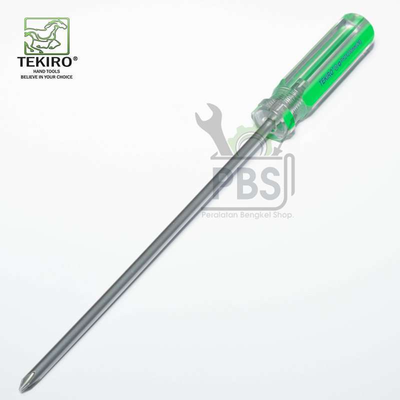 Promo [diameter 6mm] Obeng Plus Tekiro Ph2x200mm Untuk Bongkar Motor ...