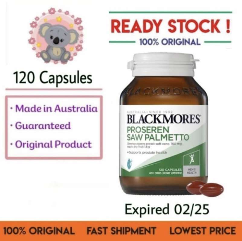 Jual Blackmores Proseren Saw Palmetto 120 Capsules - Ori Di Seller ...